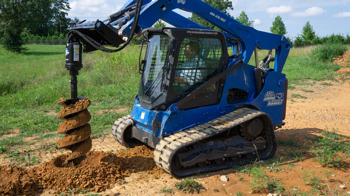 Track Loader Attachment – Extreme Duty Auger (Model 305720, 2″ Hex ...