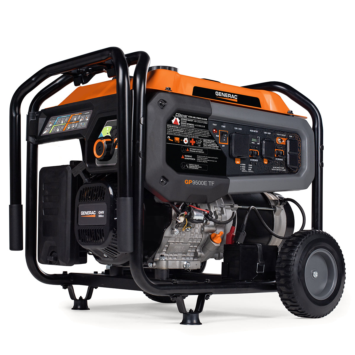 Portable Generator – 9,500 Running Watts / Tri-Fuel (Gasoline, Propane ...